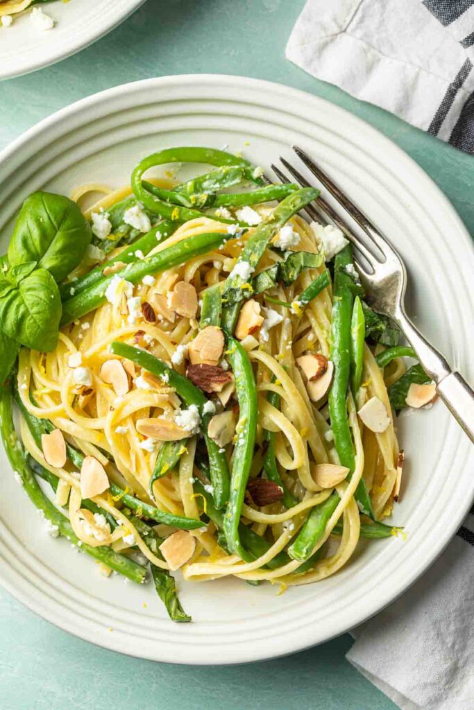 Pasta with Green Beans - The Pasta Twins