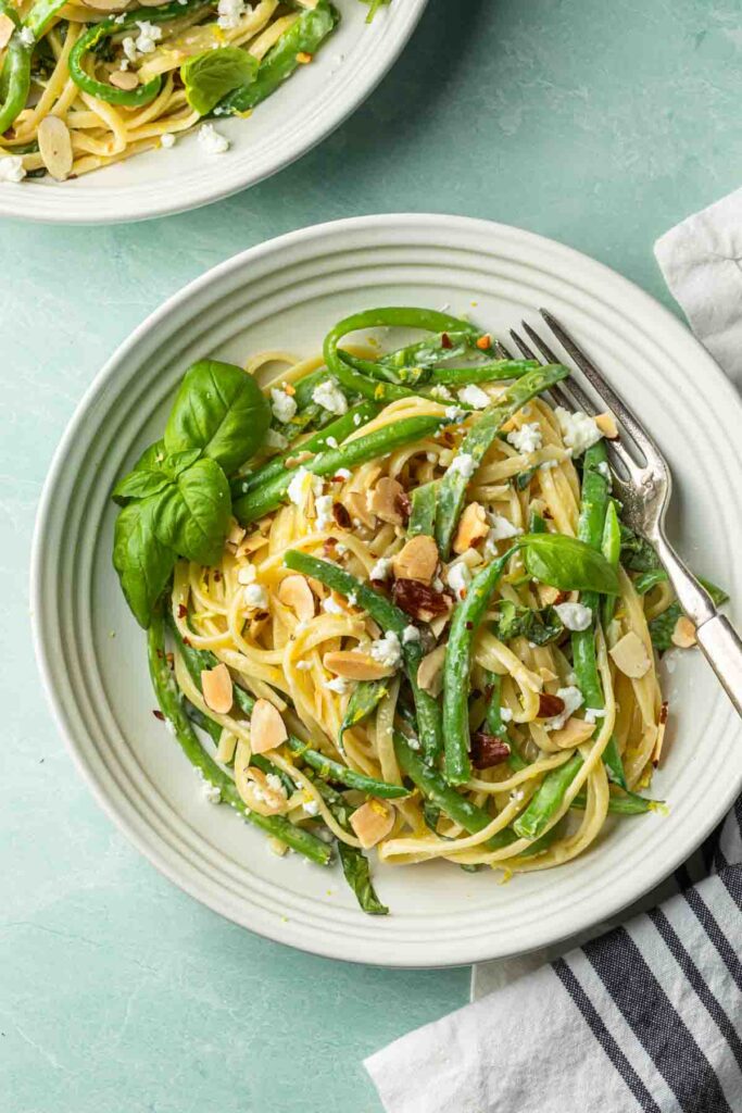 Pasta with Green Beans - The Pasta Twins