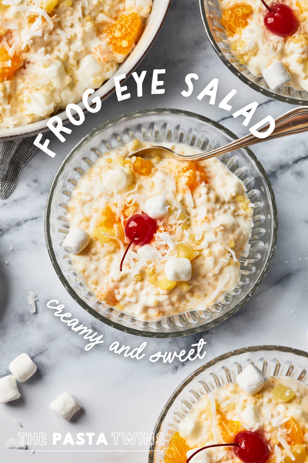 Frog Eye Salad - The Pasta Twins