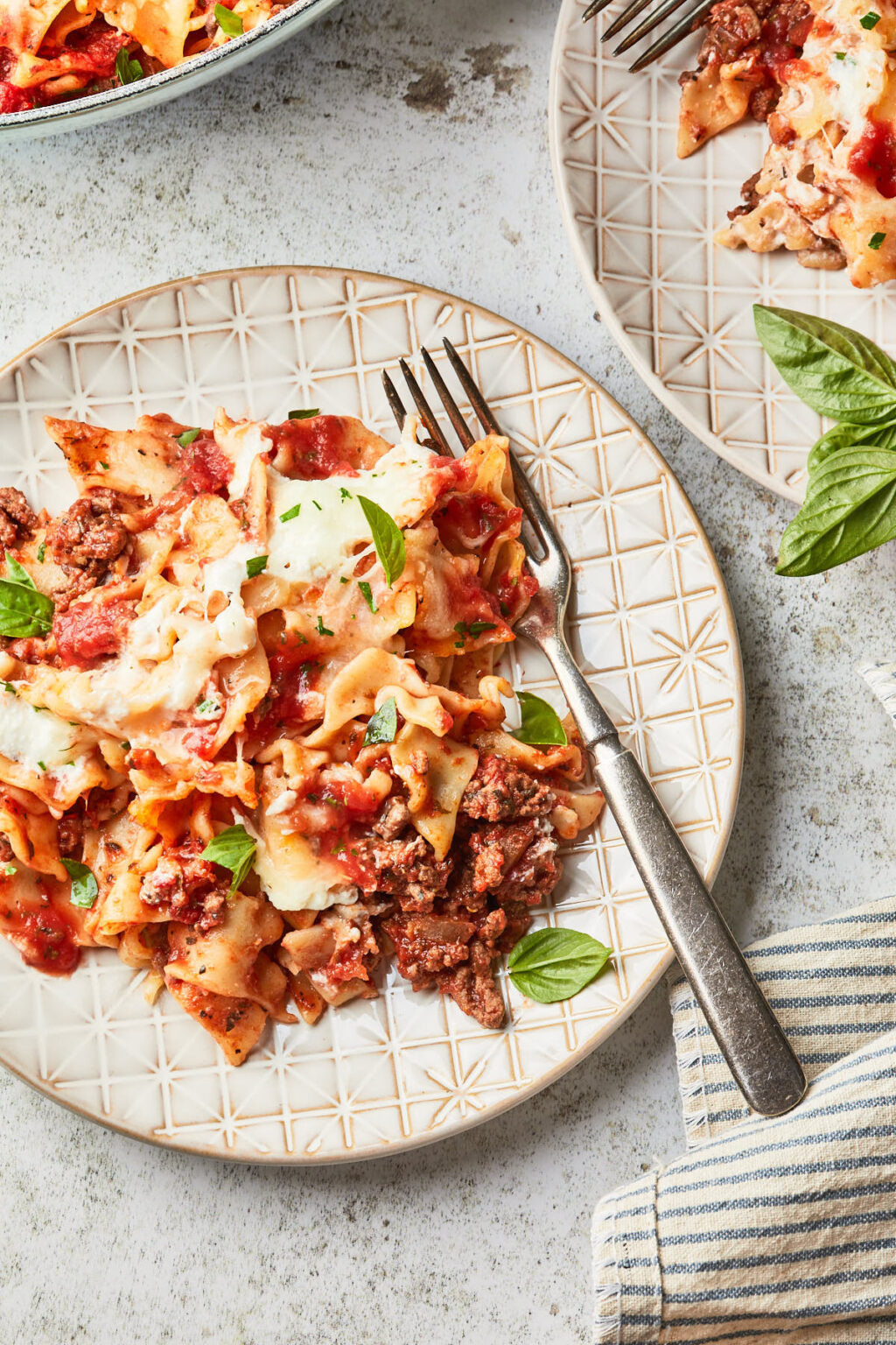 Deconstructed Lasagna - The Pasta Twins