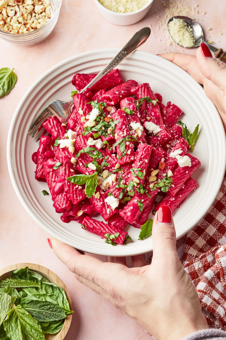 Beet Pasta - The Pasta Twins