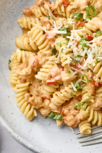 Crawfish Monica (a New Orleans' Jazz Fest favorite!) - The Pasta Twins